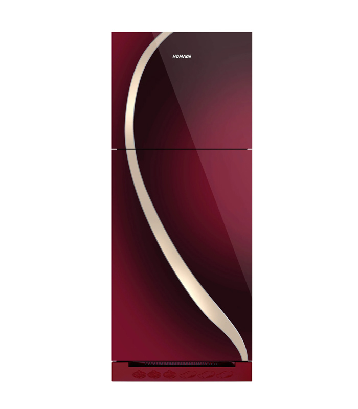 Homage HR-47442GD Refrigerator Maroon 13 Cubic Feet - BitElectronics