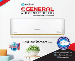 General 1.5 Ton DC Inverter AC Gold Star eSmart 18K Plus T3 75 Energy Saving BitElectronics